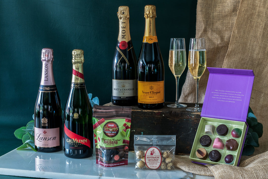 Tasmanian Champagne Hamper | Florage Tasmania
